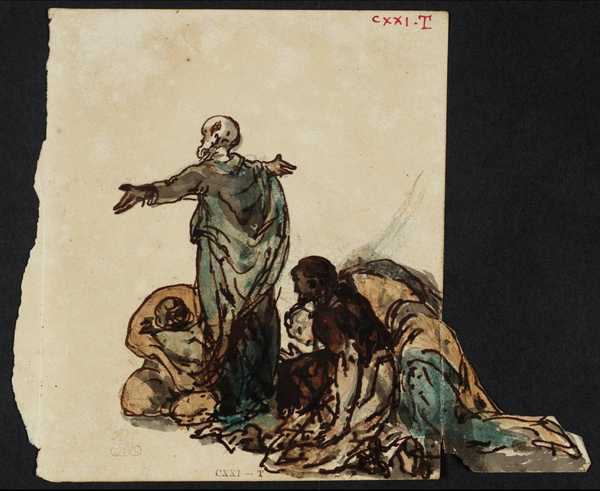 ‘Group of Beseeching Figures‘, Joseph Mallord William Turner, c.1802–10 ...