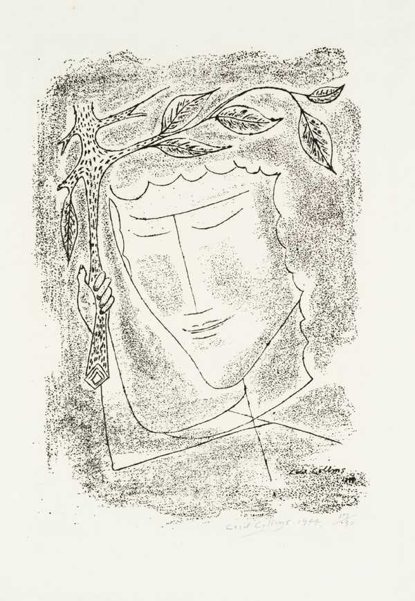 ‘Head‘, Cecil Collins, 1944 | Tate