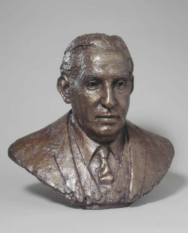 ‘Portrait Bust of Isaac Wolfson‘, F.E. McWilliam, c.1960 | Tate