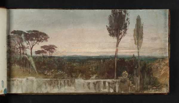‘Rome from the Gardens of the Villa Mellini, Monte Mario‘, Joseph ...