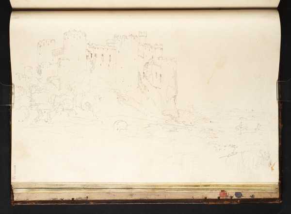‘Conwy: The Castle from the East‘, Joseph Mallord William Turner, 1798 ...