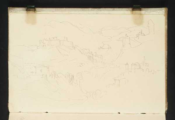 Trieste; Buildings in Hilly Landscapes‘, Joseph Mallord William Turner ...