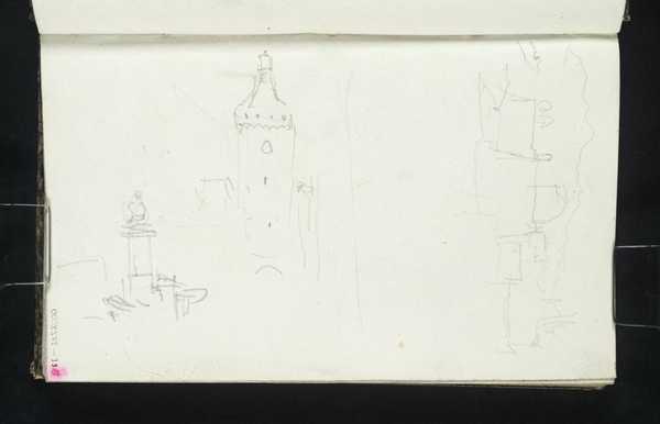 ‘Buildings‘, Joseph Mallord William Turner, 1841 | Tate