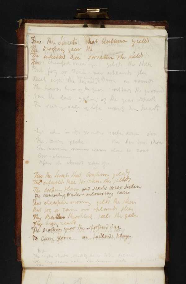 ‘Verses (Inscriptions by Turner)‘, Joseph Mallord William Turner, 1808 ...