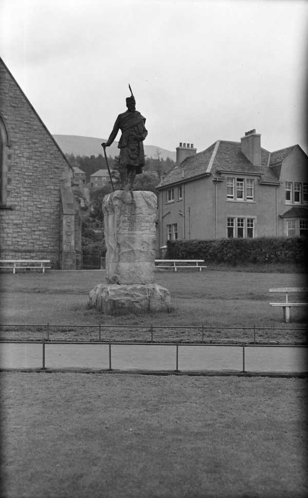 Photograph of the Donald Cameron Statue in Fort William, Scotland ...