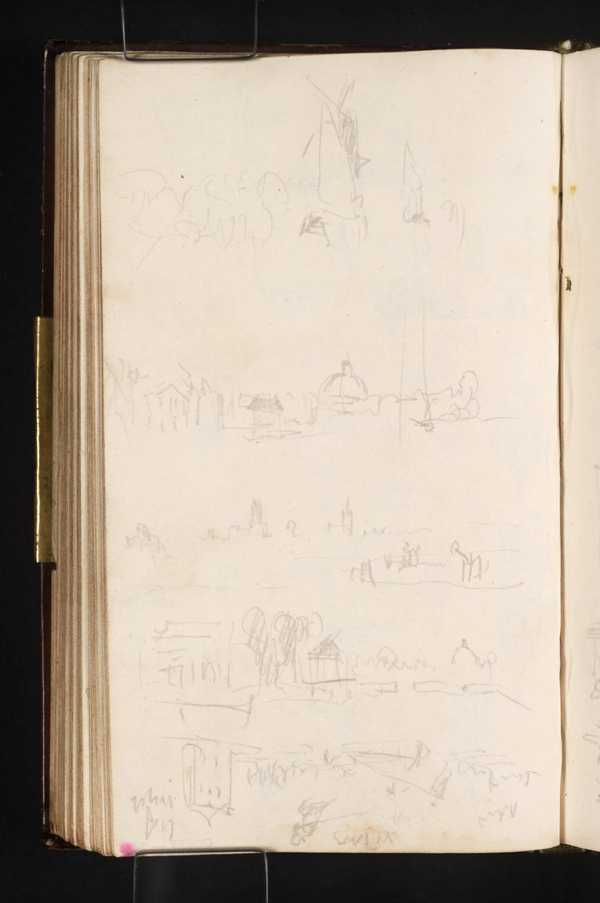 ‘Scenes on the Vliet Canal near The Hague, with the Dome of ...