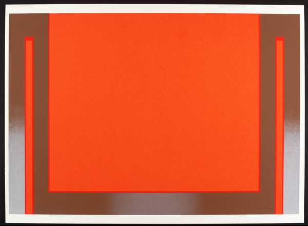 ‘Threshold - Orange‘, Cecil King, 1974 | Tate