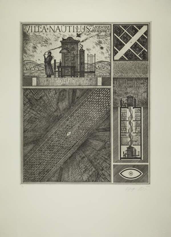 ‘Villa Nautilus‘, Alexander Brodsky, Ilya Utkin, 1990 | Tate