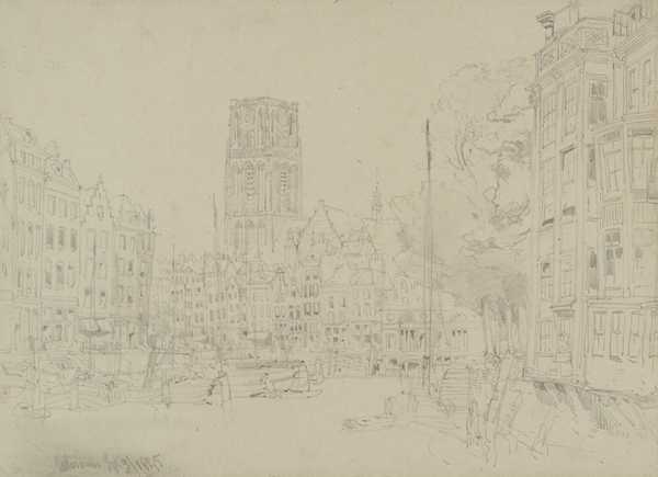 ‘Rotterdam‘, William Callow, 1845 | Tate