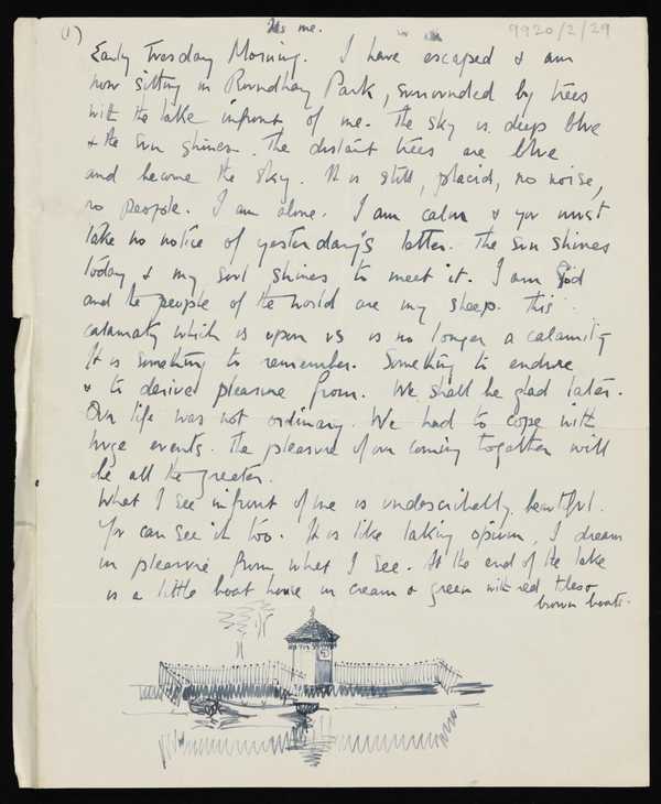 Letter from Kenneth Armitage to Joan Moore‘, Kenneth Armitage ...