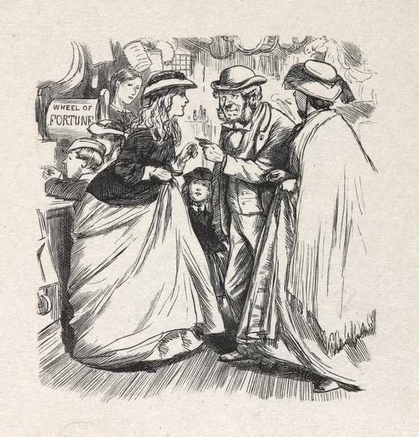 Wood engraving titled ‘A Needle-case, that under my nose you gave to ...