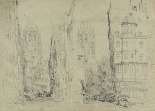 ‘Frankfurt‘, William Callow, 1840 | Tate