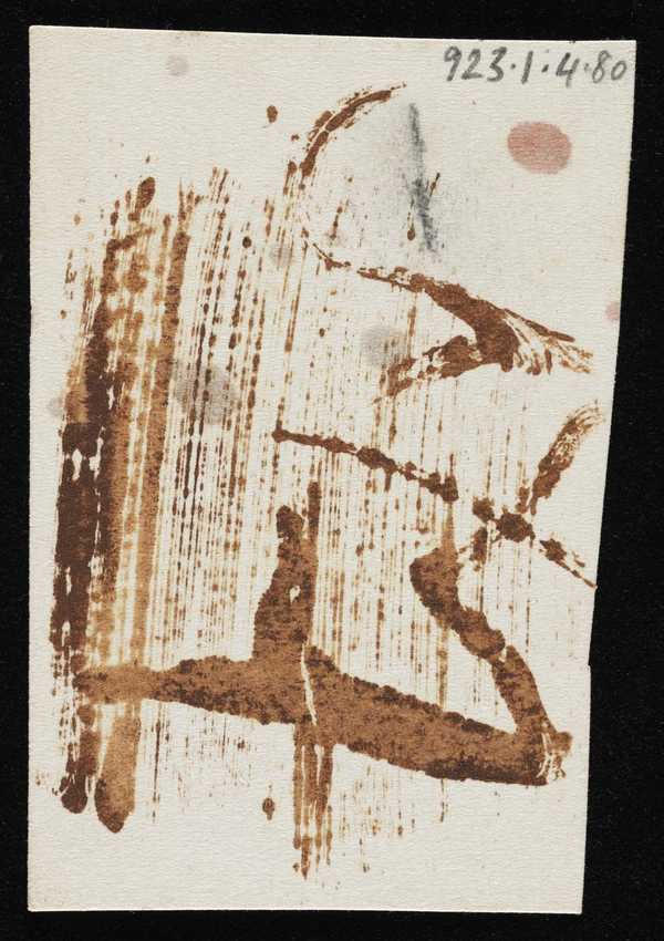 Printmaking experiment‘, Cecil Collins‘, Cecil Collins – Tate Archive ...