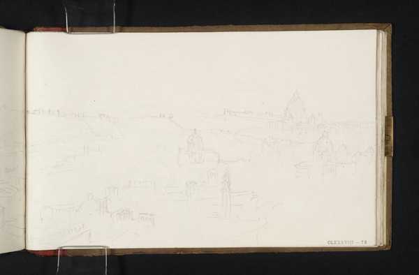 ‘Part of Panoramic View of Rome from the Tower of the Capitol: The ...