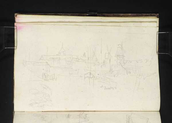 ‘The Boerengat Harbour, Rotterdam, with the Rijkswerf and Oostplein ...