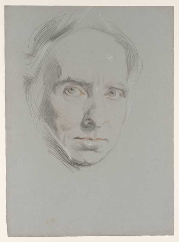 ‘Head of an Elderly Man, Full Face‘, Samuel Laurence | Tate