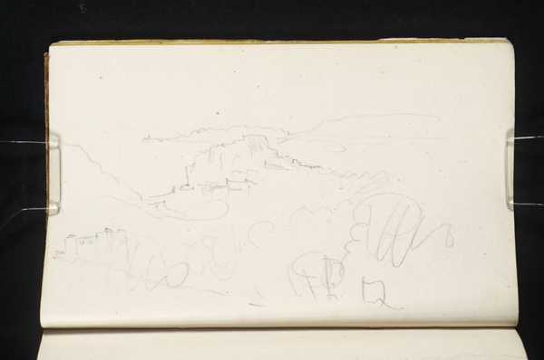 ‘View of Nice, from Mont Alban‘, Joseph Mallord William Turner, 1828 | Tate
