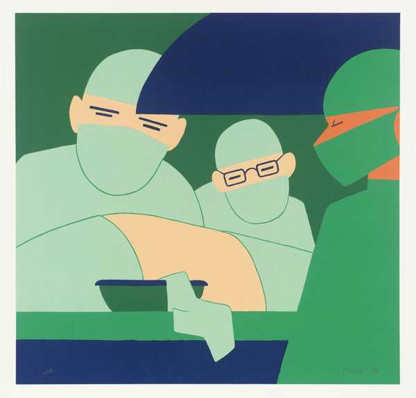 ‘Operating Theatre‘, Nicholas Monro, 1970 | Tate