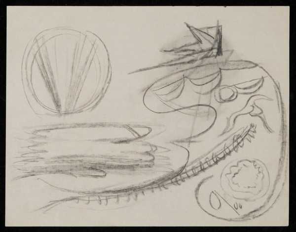 Abstract drawing by Cecil Collins‘, Cecil Collins‘, Cecil Collins ...