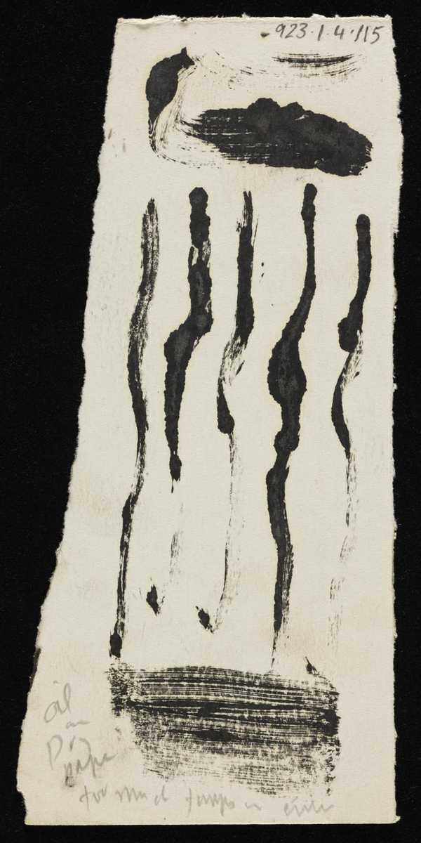 Printmaking experiment‘, Cecil Collins‘, Cecil Collins – Tate Archive ...