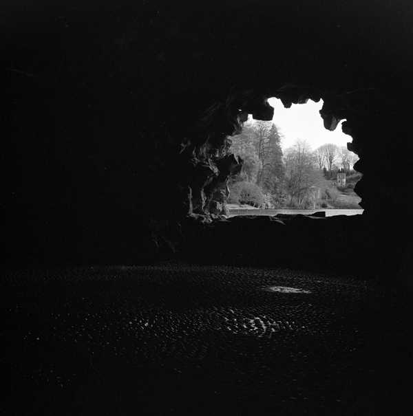 Photograph of view from the Grotto at Stourhead Estate near Mere ...
