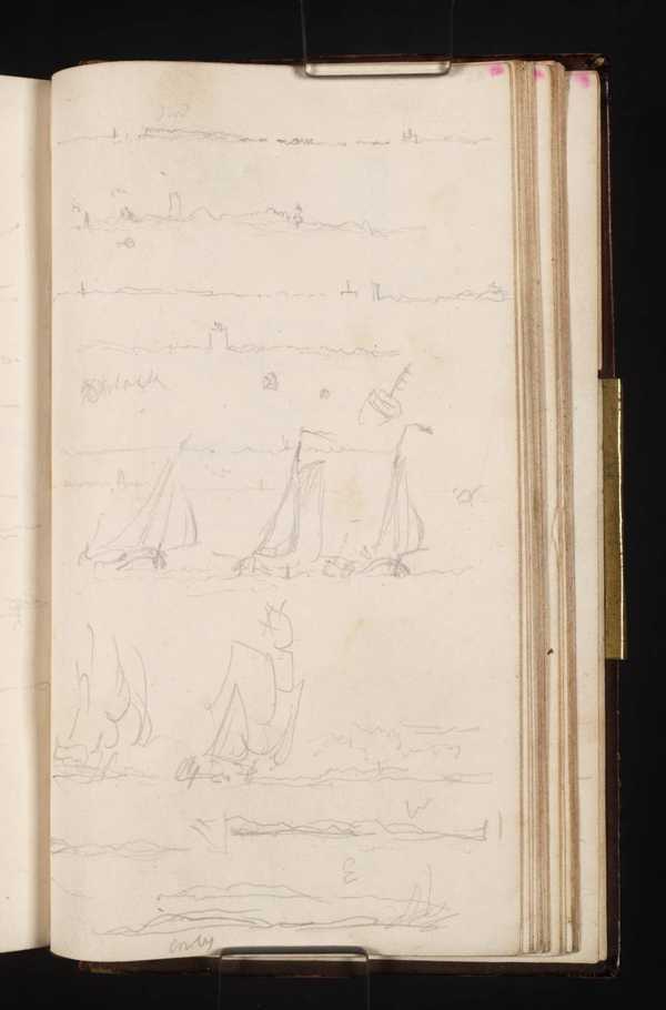 ‘Estuary and Riverbank Profiles on the Nieuwe Maas (New Meuse) around ...