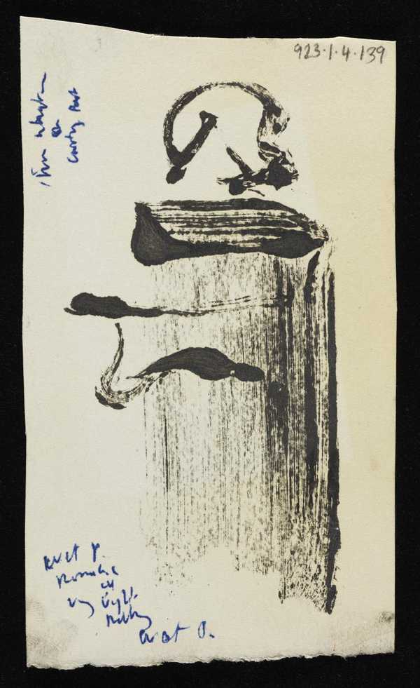 Printmaking experiment‘, Cecil Collins‘, Cecil Collins – Tate Archive ...