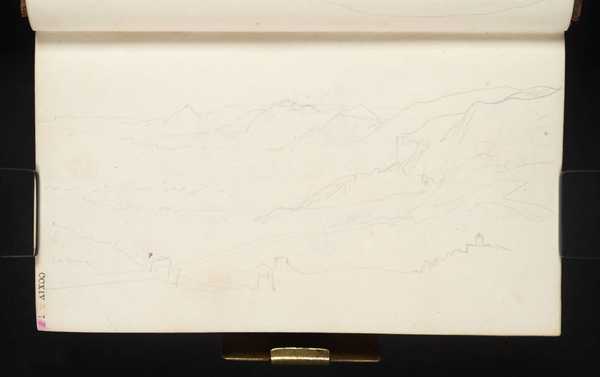 ‘Views along the Cliffs near Folkestone; the Martello Towers above Copt ...