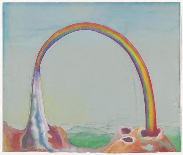 ‘Volcanic Landscape‘, Ithell Colquhoun, c.1941 | Tate