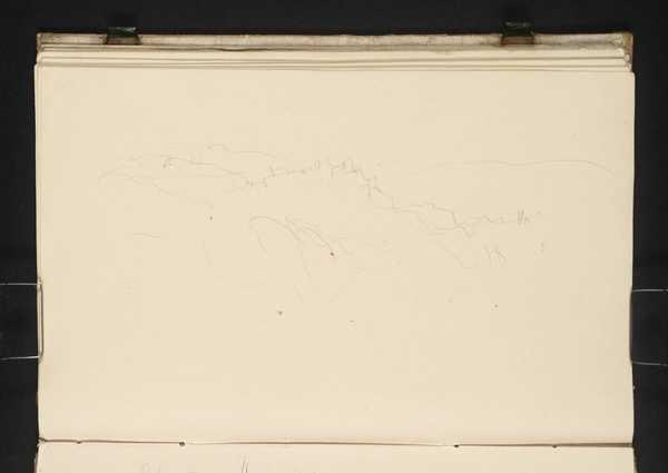 ‘Mountains with a Distant Castle or Walled Town, ?between Trieste and ...