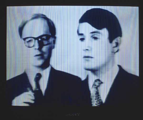 ‘A Portrait of the Artists as Young Men‘, Gilbert & George, 1972 | Tate
