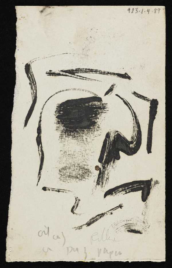 Printmaking experiment‘, Cecil Collins‘, Cecil Collins – Tate Archive ...