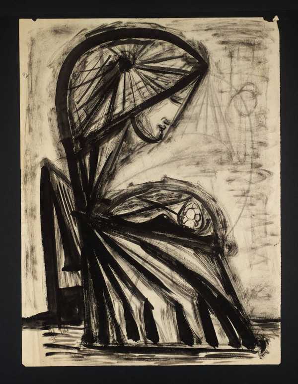 ‘Woman‘, Cecil Collins, c.1954 | Tate