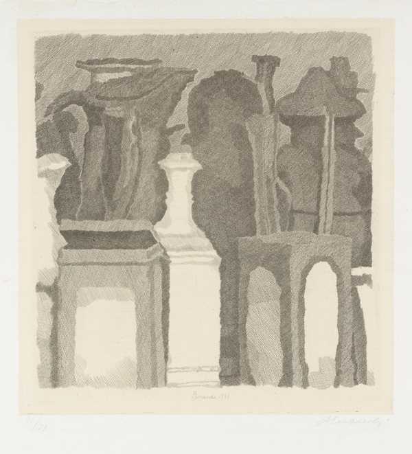 ‘Still Life with Very Fine Hatching‘, Giorgio Morandi, 1933 | Tate