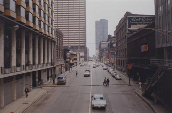 ‘Chicago, Illinois, July 1972‘, Stephen Shore, 1972, printed 2005 | Tate