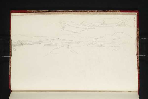 ‘Loch Etive and Dunstaffnage Castle from Loch Etive‘, Joseph Mallord ...