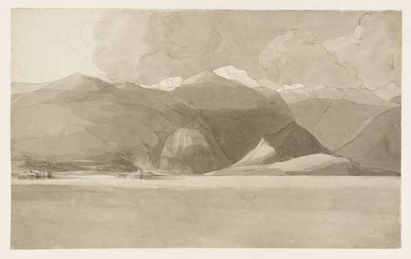 ‘Lago Maggiore, No. 8‘, Francis Towne, 1781 | Tate