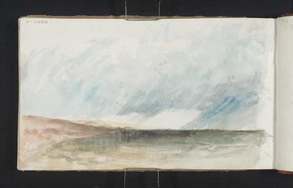 ‘A Storm on the Coast‘, Joseph Mallord William Turner, ?1827 | Tate
