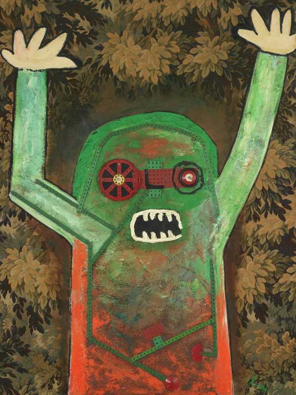 ‘Fire! Fire!‘, Enrico Baj, 1963–4 | Tate