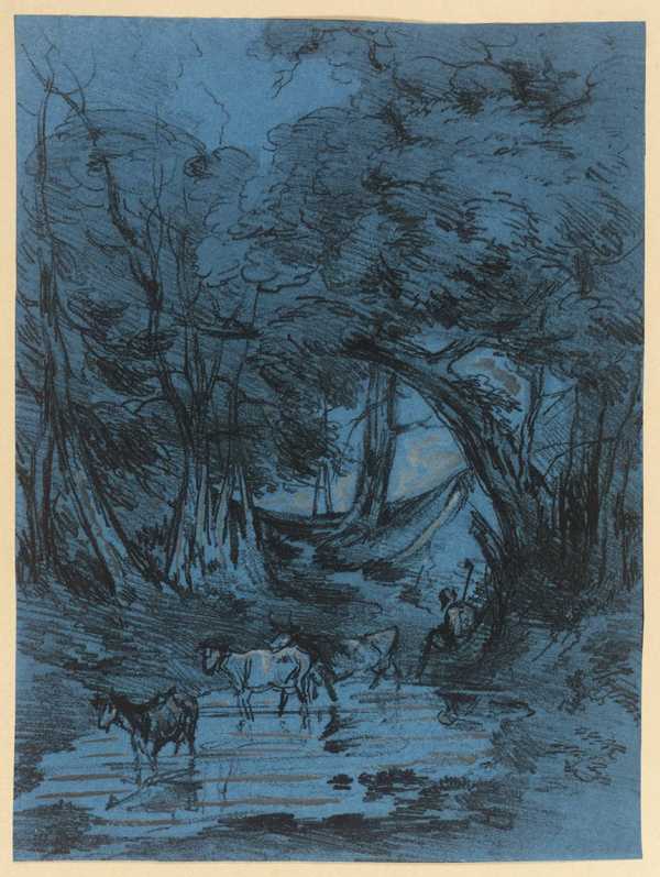 title not known]‘, François Louis Thomas Francia | Tate