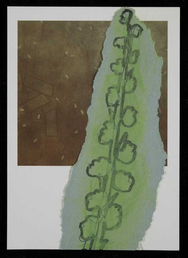 Worked postcard‘, Prunella Clough, [1990s]‘, Prunella Clough, [1990s ...