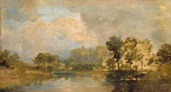 ‘Windsor Castle from the River‘, Joseph Mallord William Turner, c.1807 ...
