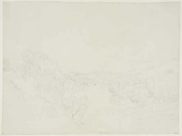 ‘Addingham Mill on the River Wharfe‘, Joseph Mallord William Turner ...