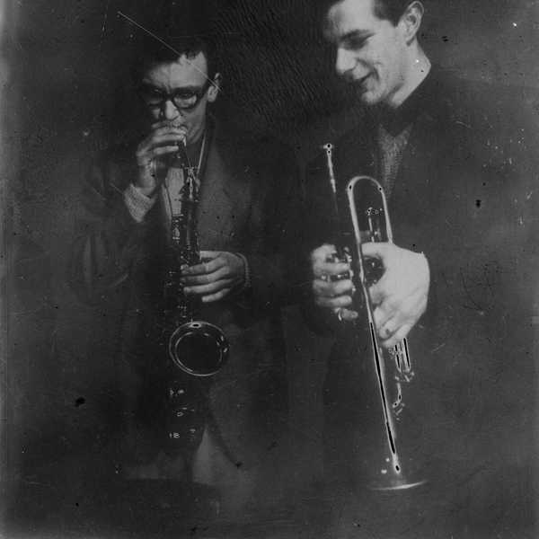 Photograph of two unidentified jazz musicians performing‘, Nigel ...