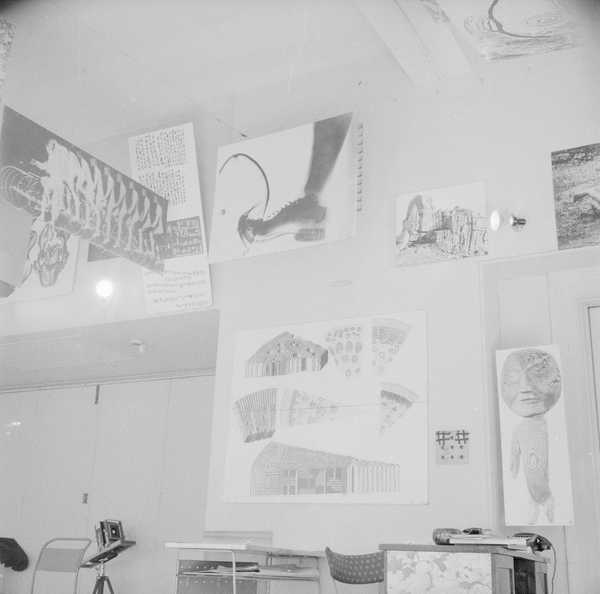 Photograph of installation view of Parallel of Life and Art exhibition ...