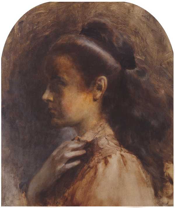 ‘Mrs Teed, the Artist’s Daughter‘, William Lindsay Windus, c.1880 | Tate