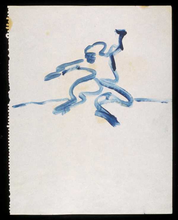 ‘Sketch [Figure with Left Arm Raised, No. 1]‘, Francis Bacon, c.1959–61 ...