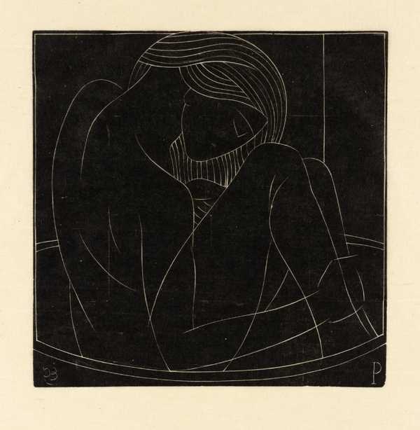 ‘Girl in Bath: I‘, Eric Gill, 1922 | Tate