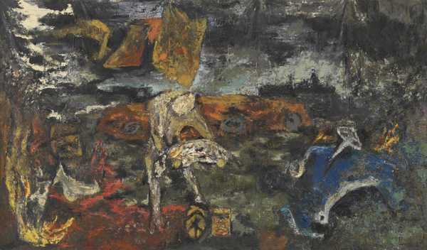 ‘Once upon a Time there was Oil III, Panel I‘, Terry Setch, 1981–2 | Tate