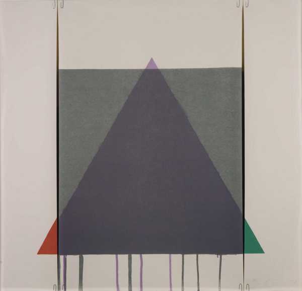 ‘Triangles‘, Richard Smith, 1978 | Tate